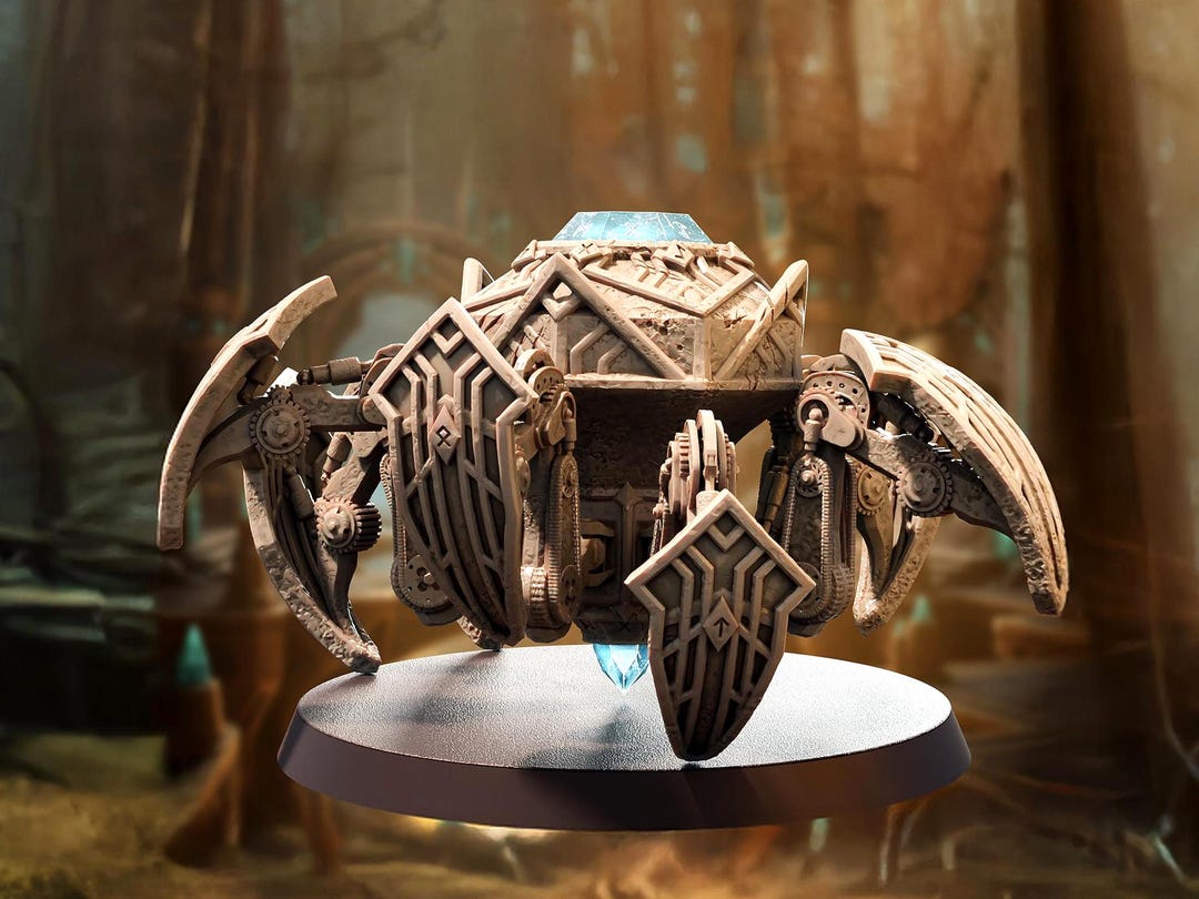 Monster, Construct, Spider, Golem, Mechanical, Dwarven, Hunter, Large ...
