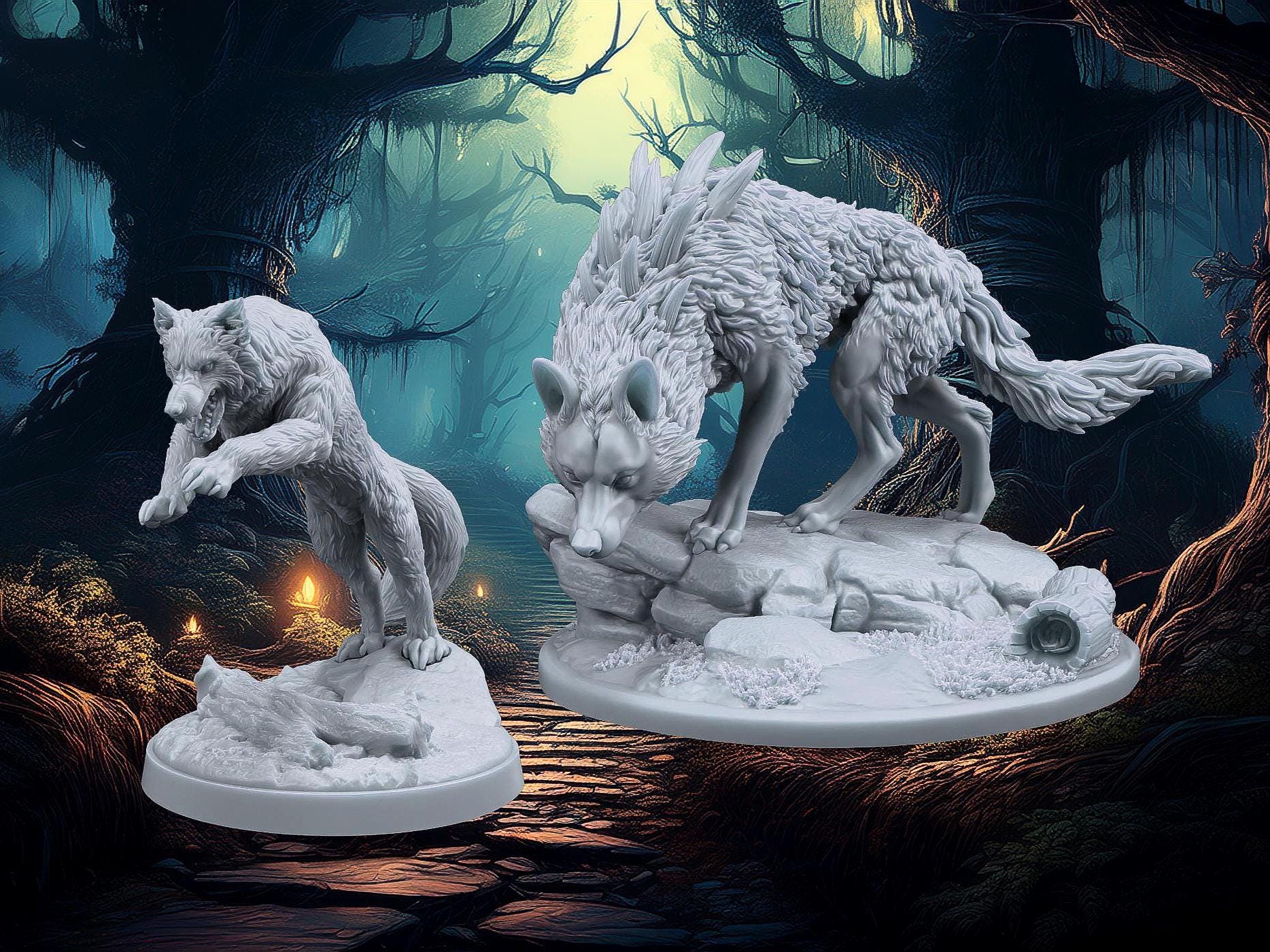 Dire Wolf, Wolf, Dog, Snarling, Scarred, Fangs, Hunting, Pack, Lupus ...
