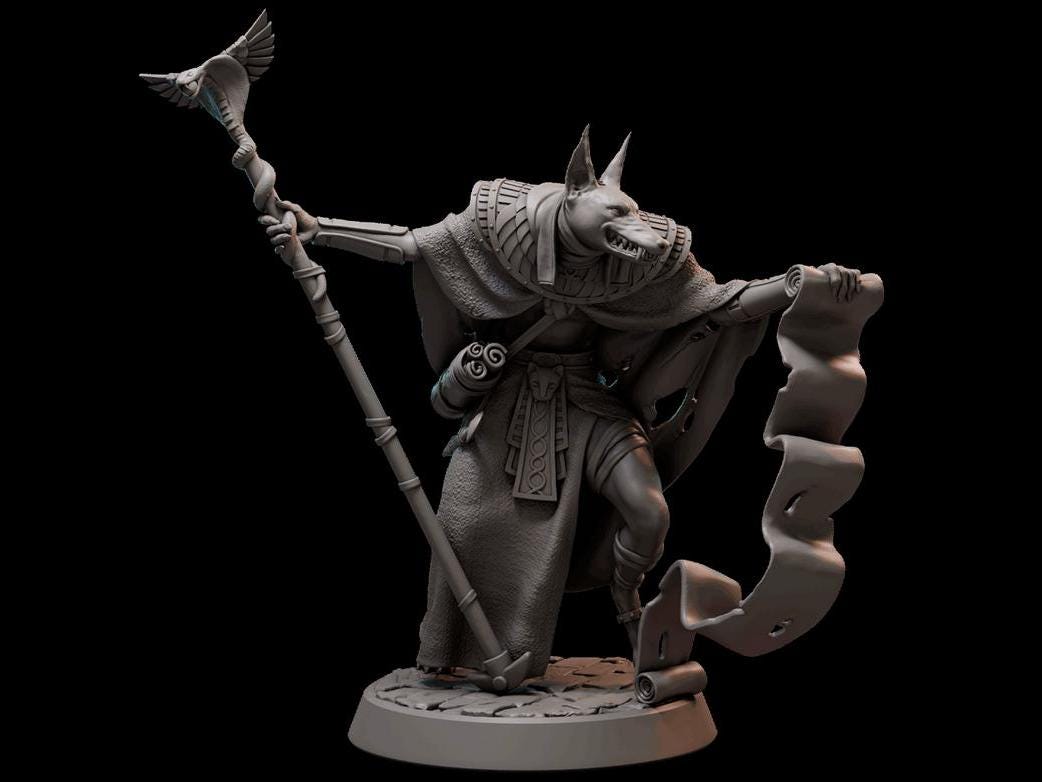 Werejackal, Werewolf, Monster, Egyptian, Warrior, Priest, Mage, Fighter ...