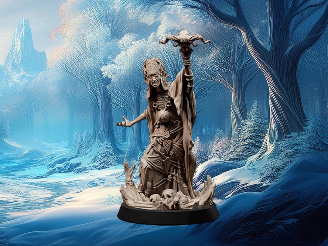 Human, Female, Runecaster, Viking, Mage, Shaman, Conjurer, Wizened ...