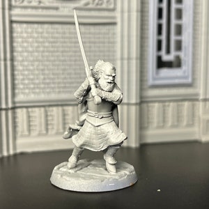 Male, Clansman, Leader, Fighter, Warrior, Breast Plate, Kilt, Bastard ...