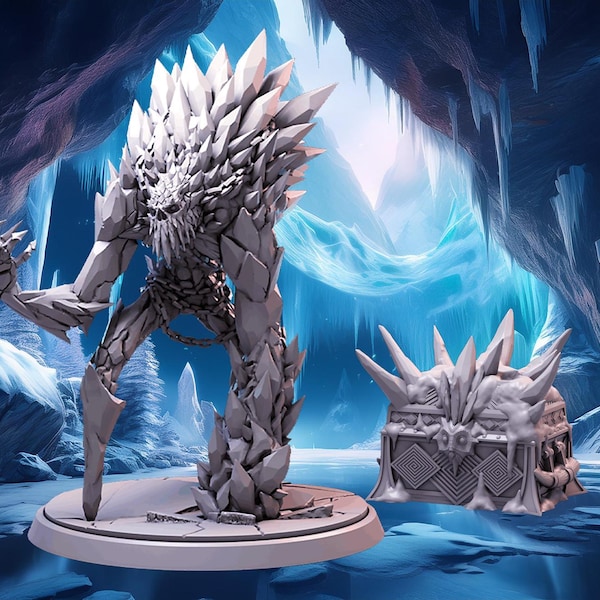Snow Monster Miniatures - Etsy