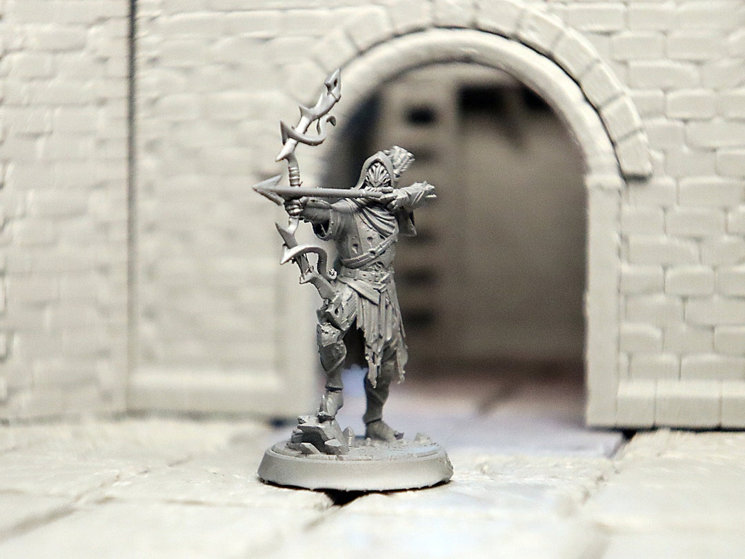 Human, Male, Ranger, Archer, Magic Bow, Face Mask, Breast Plate, Quiver ...