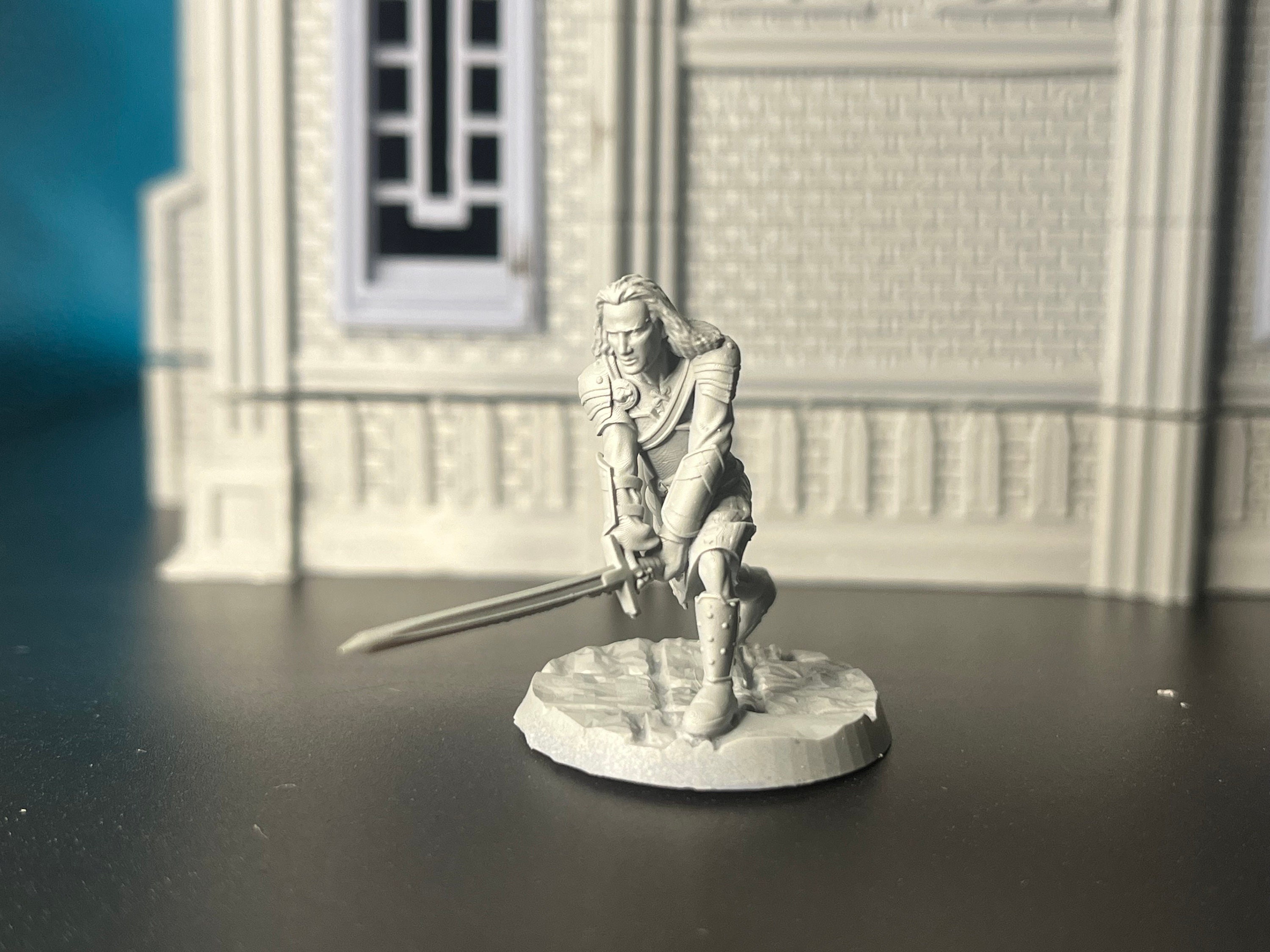Male, Clansman, Fighter, Warrior, Breast Plate, Kilt, Bastard Sword ...