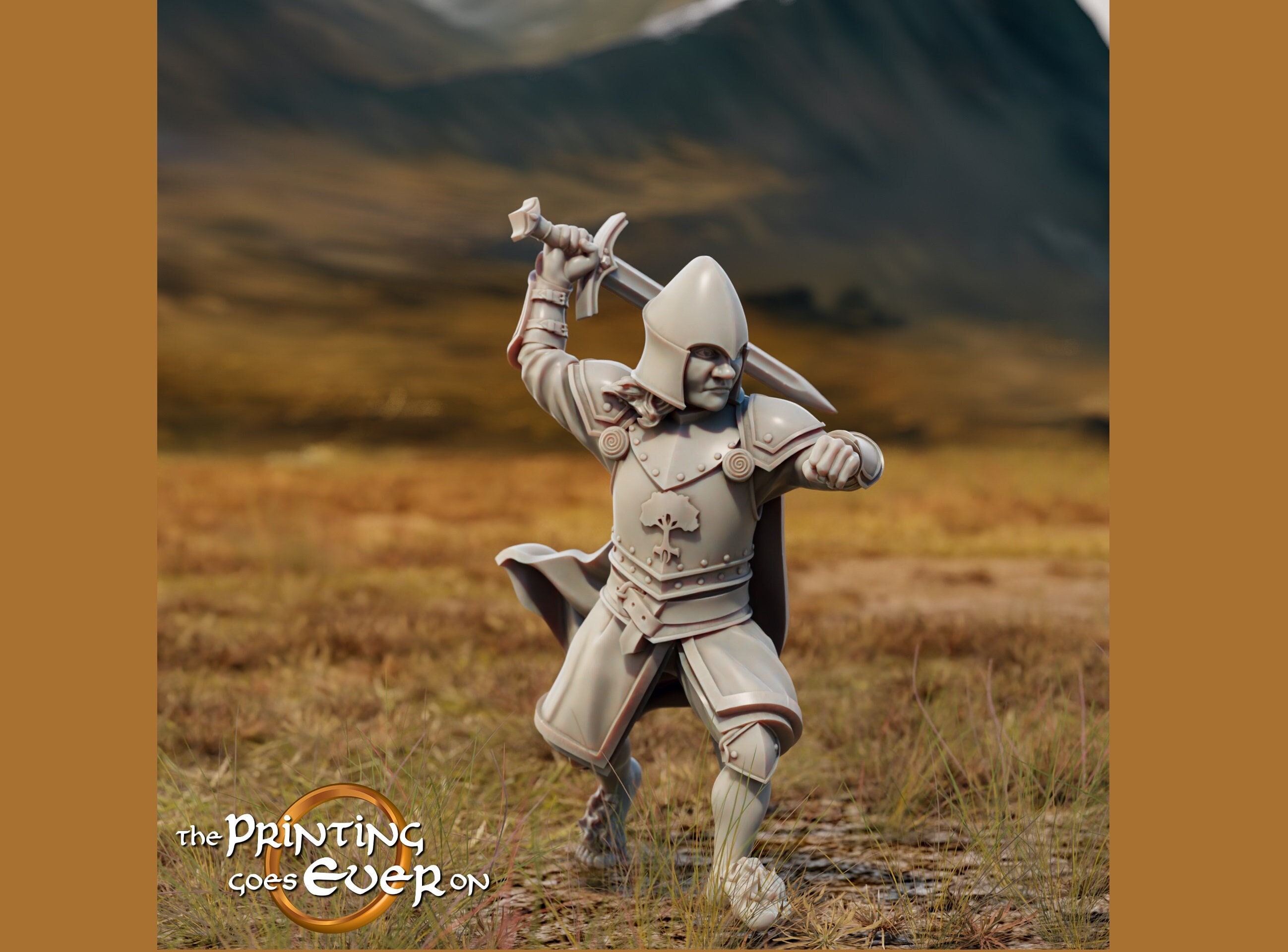 Male Halfling Perry Hobbit Sword Shield 25/28/32/75mm - Etsy