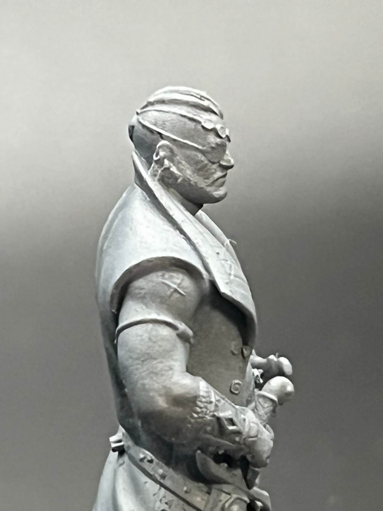 Human, Male, Rogue, Fighter, Pirate, Burly, Beard, Mohawk, Mace in Hand ...