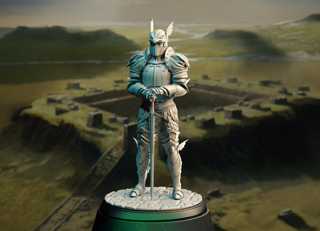 Human, Male, Female, Paladin, Valiant, Warrior, Knight, Long Sword ...