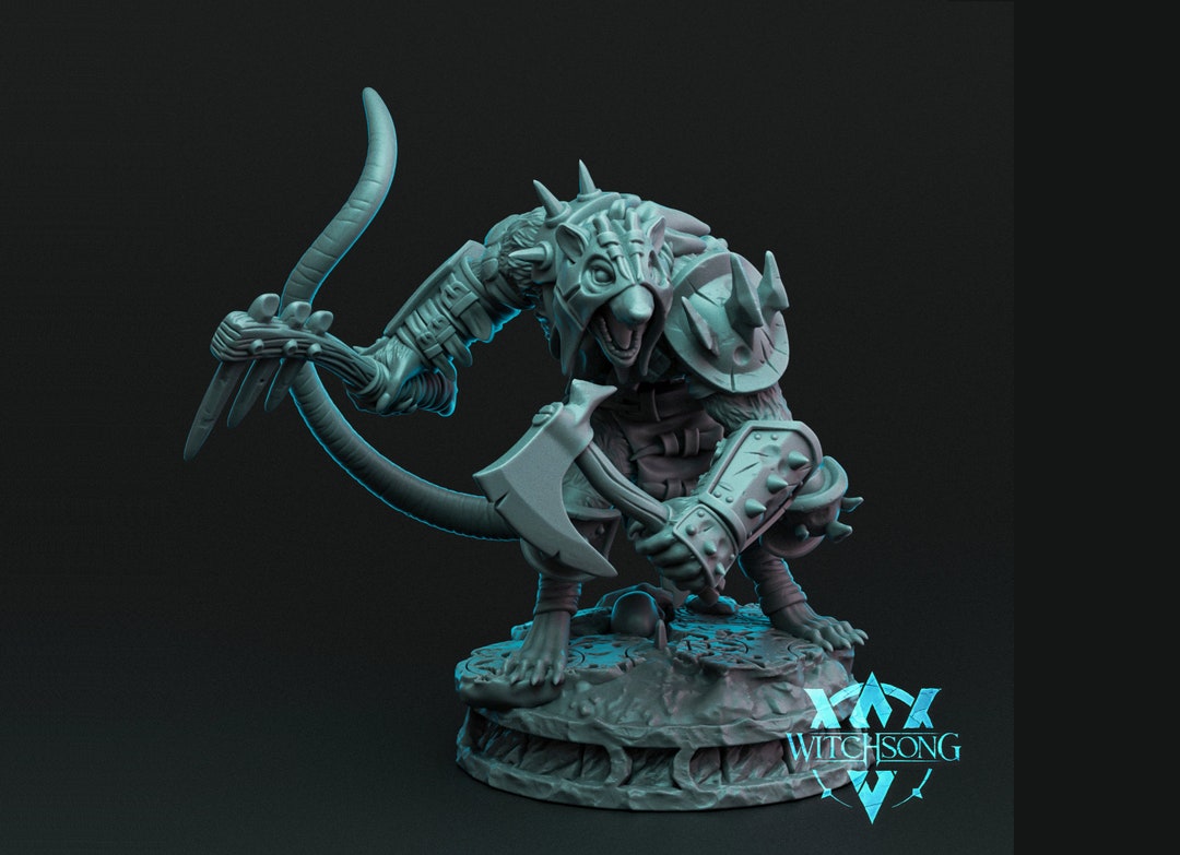 Wererat, Lycanthrope, Rat, Assassin, Rogue, Thief, Crossbow, Axe ...