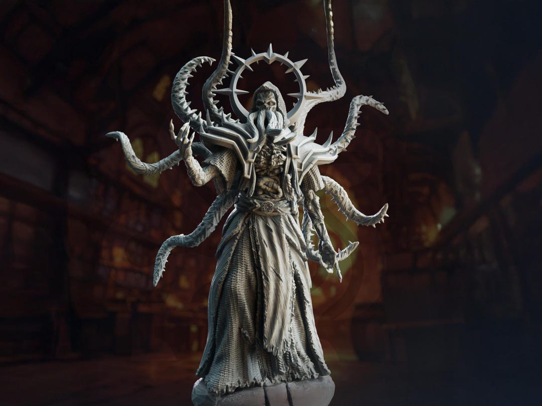Aberrant, Mind Flayer, Cthulhu, Berserker-kin, High Priest, Sorcerer ...