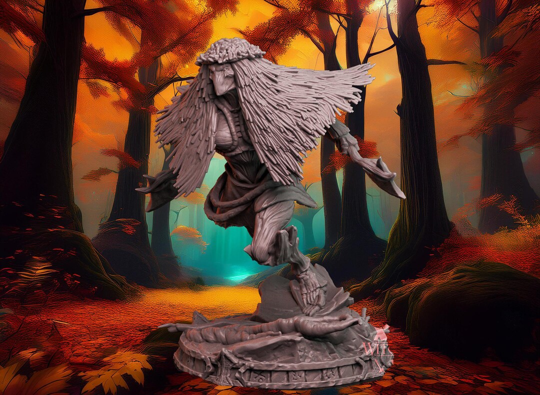 Avatar of Fall, Fey, Male, Treant, Forest Giant, Axe, Warrior, Ranger ...