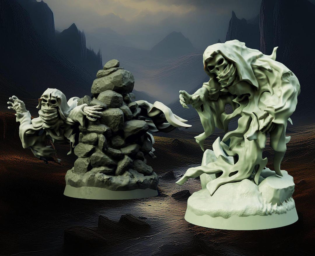 Spectre, Hovering, Skull, Skeleton, Robes, Evil, Undead, Haunting 25/32 ...