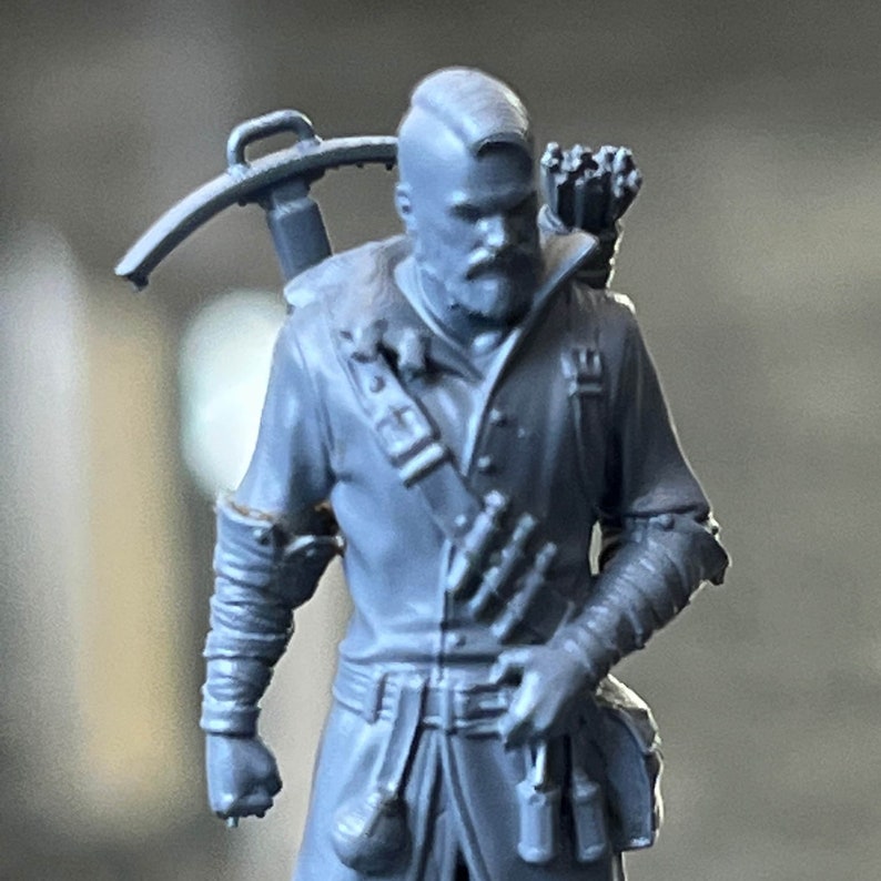 Human Male Ranger/rogue in Leather and Cloak Crossbow on - Etsy