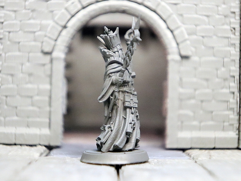 Human, Male, Wizard, Cleric, Priest, in Magic Robes, Casting Spell ...