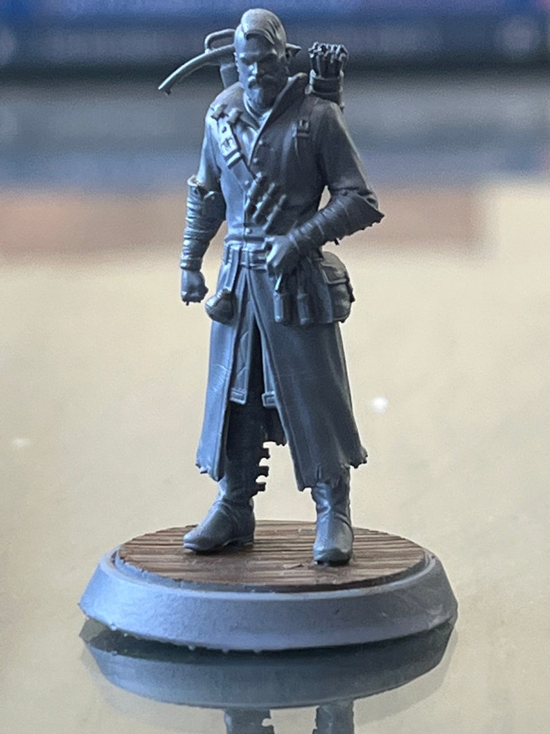 Human Male Ranger/rogue in Leather and Cloak Crossbow on - Etsy