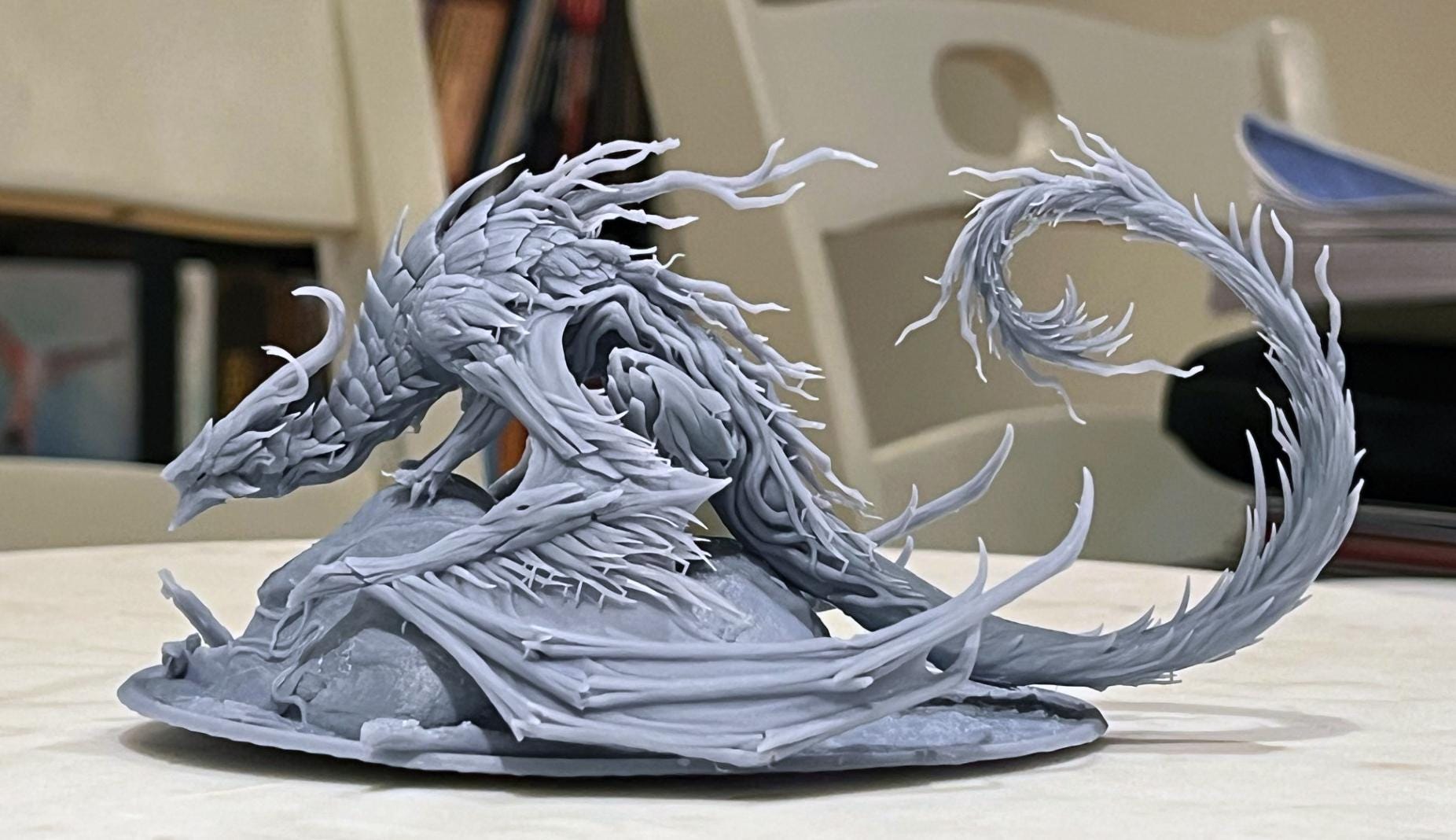 Dragon, Wood, Fey, Briar, Elemental, Huge Figure, Construct, Monster ...