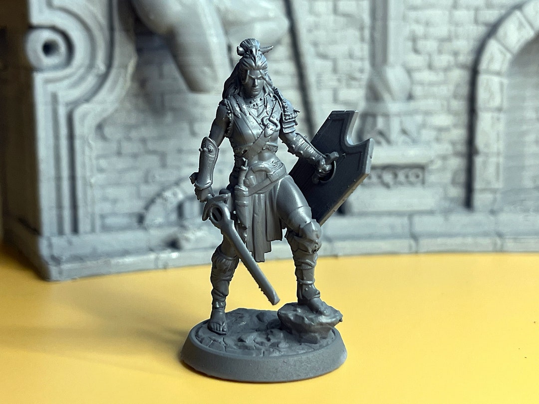 Human Half-orc Female Fighter Barbarian Gladiator - Etsy