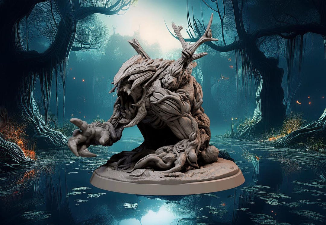 Shambling Mound, Construct, Swamp, Mountain, Gaping Maw, Primordial ...