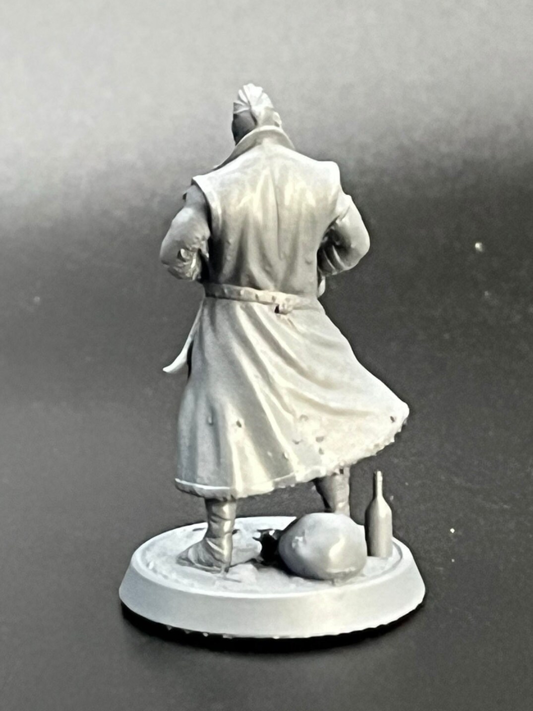 Human, Male, Rogue, Fighter, Pirate, Burly, Beard, Mohawk, Mace in Hand ...