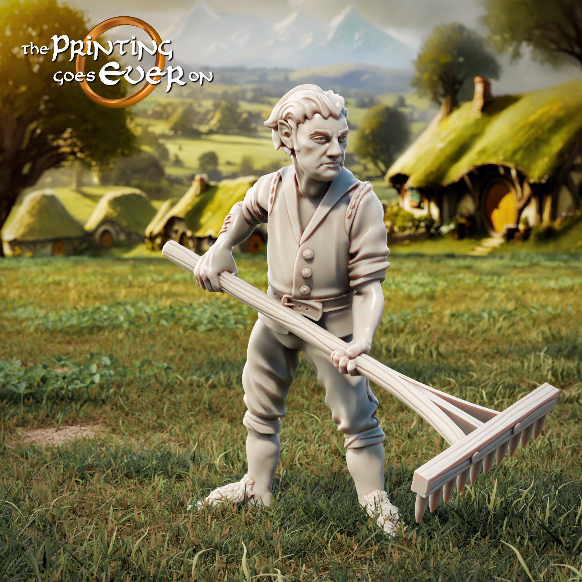 Halfling, Hobbit, Male, Female, Angry, Rake, Grocer, Drunk, Stern ...