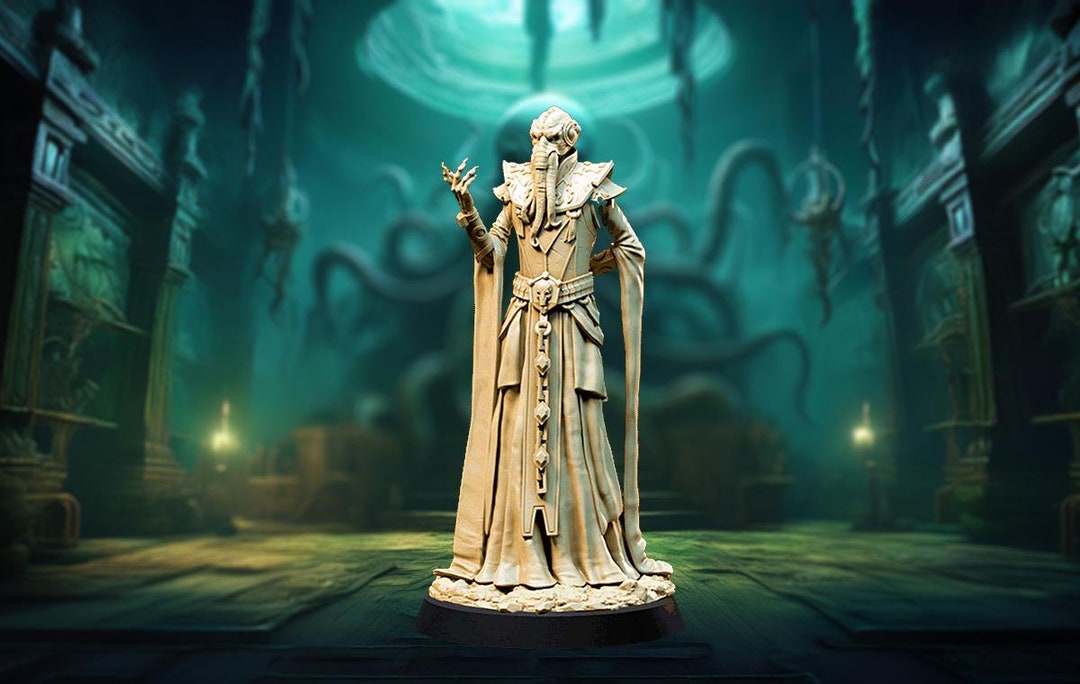 Mind Flayer, Octopus, Psionic, Wizard, Mage, Tentacles, Robe, Priest ...