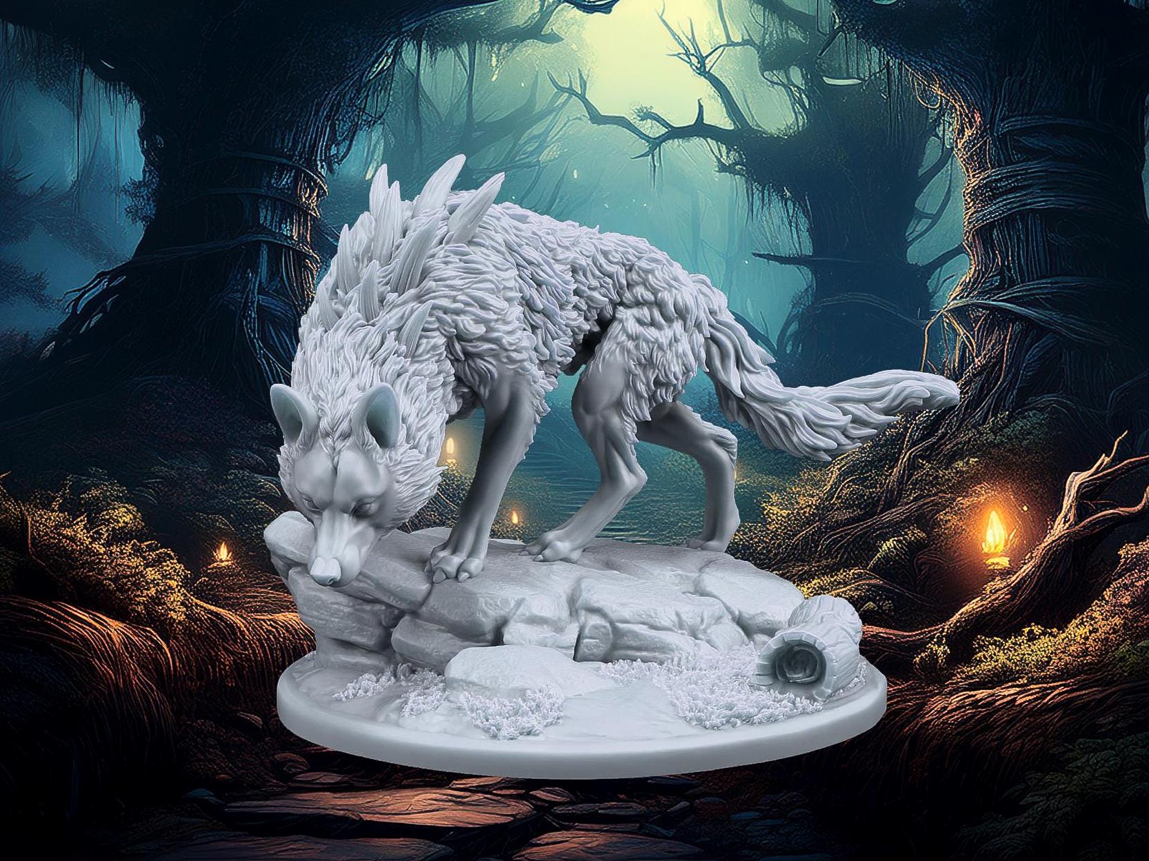 Dire Wolf, Wolf, Dog, Snarling, Scarred, Fangs, Hunting, Pack, Lupus ...
