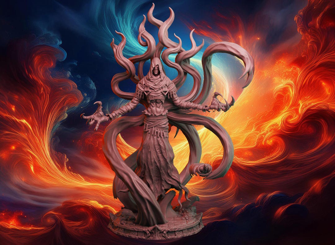 Greed's Emissary, Demon, Devil, Male, Tentacles, Abomination, Claws ...