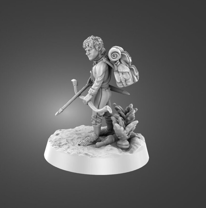 Halfling, Hobbit, Male, Female, Commoner, Archer, Dagger, Helm, Ranger ...