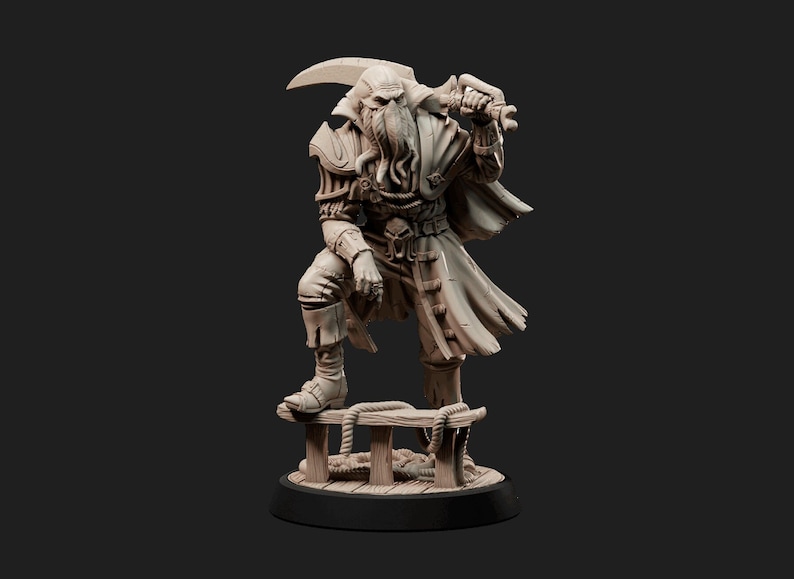 Male Mind Flayer Rogue Swashbuckler Nautical Gear on Ship - Etsy