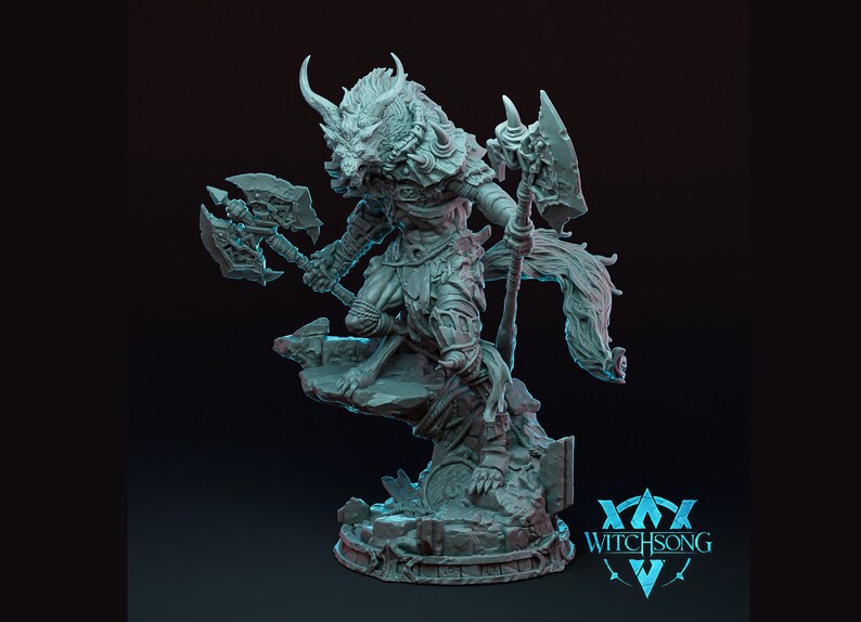 Ascendant Greatwolf, Werewolf, Lycanthrope, Warrior, Fighter, Barbarian ...