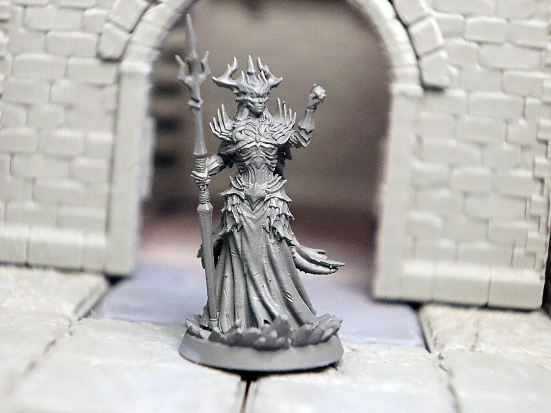 Human, Female, Cleric, Wizard, Necromancer in Magic Mail and Robes ...