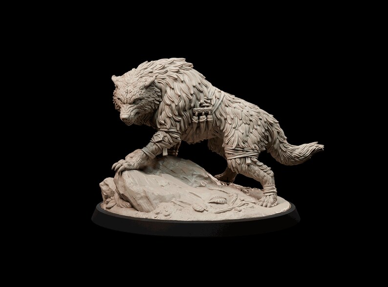 Human, Male, Viking, Barbarian, Fighter, Bear Claw, Wolf, Dagger ...