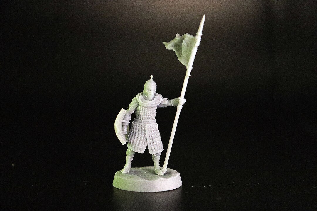 Flag Bearer Bannerman Fighter Cloak Spiked Plate Chain - Etsy