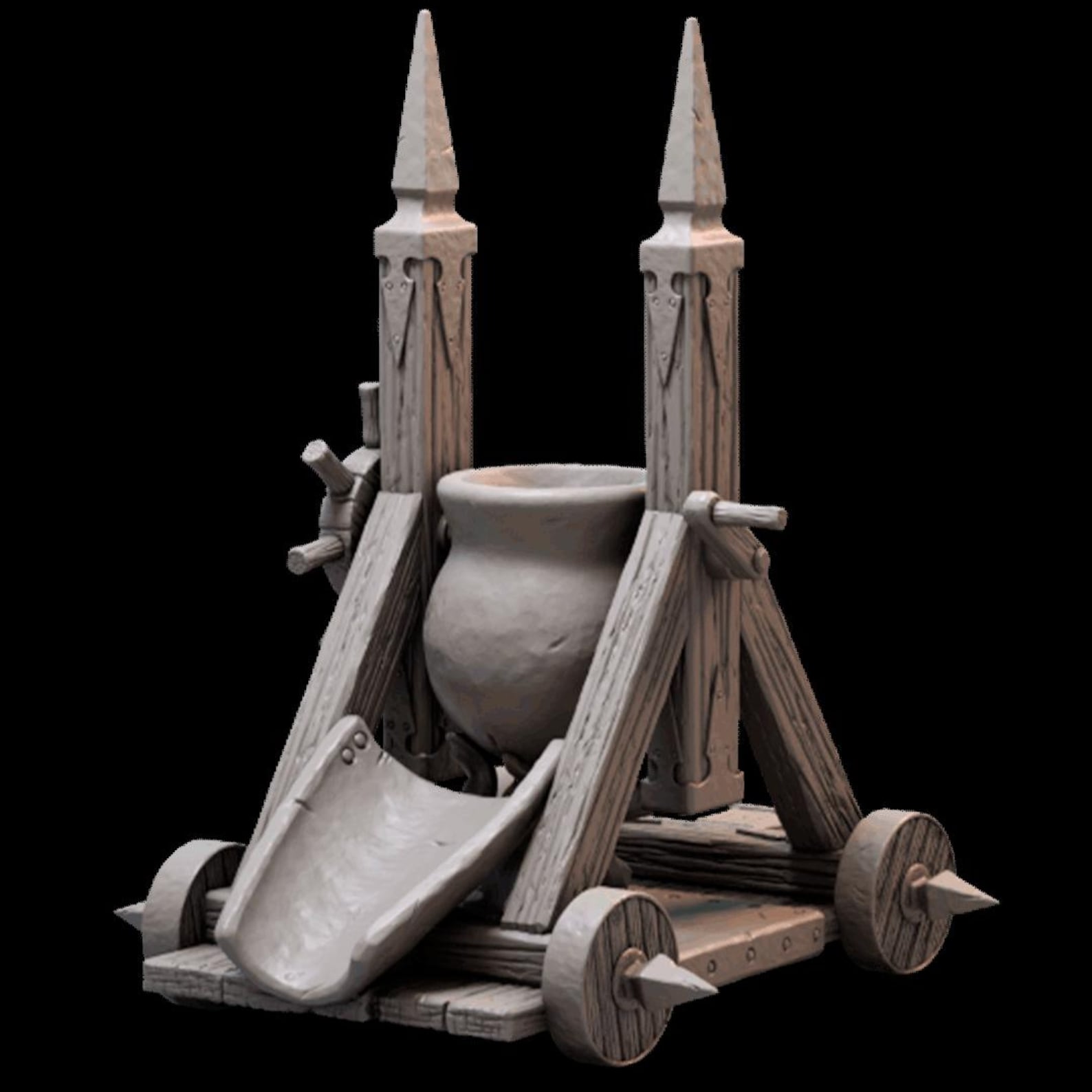 Medieval Siege Equipment, Tabletop Gaming Accessible 25/28/32mm, Large ...