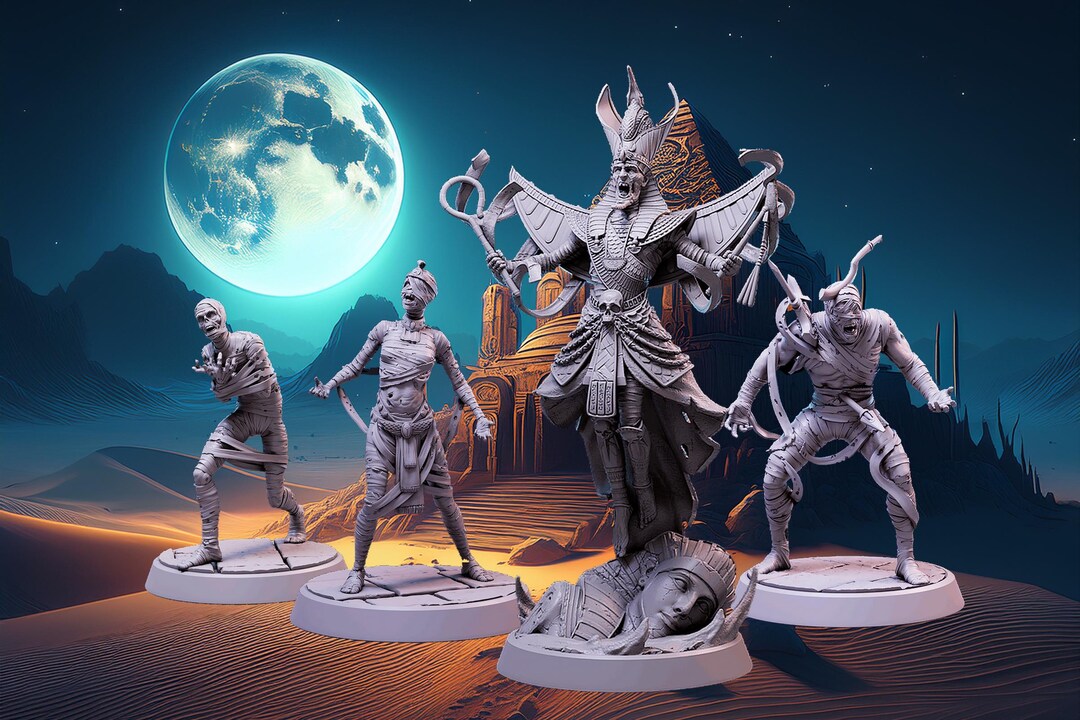 Mummy, Undead, Lich, Mage, Lord, Warrior, Fighter, Wizard, Priest ...