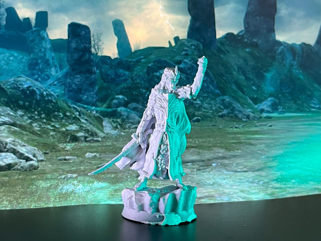 Wight, Prince, Lich, Undead, Sable, Sword, Skeleton, Elf, Armor ...