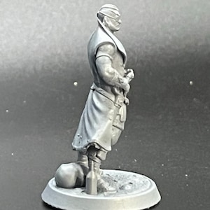 Human, Male, Rogue, Fighter, Pirate, Burly, Beard, Mohawk, Mace in Hand ...