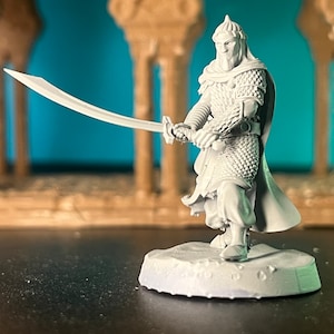 Warrior, Leader, Fighter, Spiked Plate, Chain Mail, 2H Scimitar, Full ...