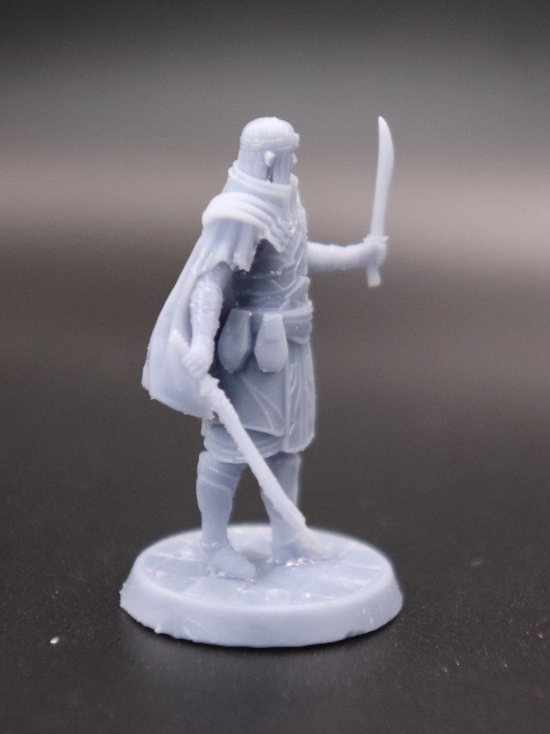 Elf Male Fighter 2-sword Fighting Style Elven Splint Mail - Etsy