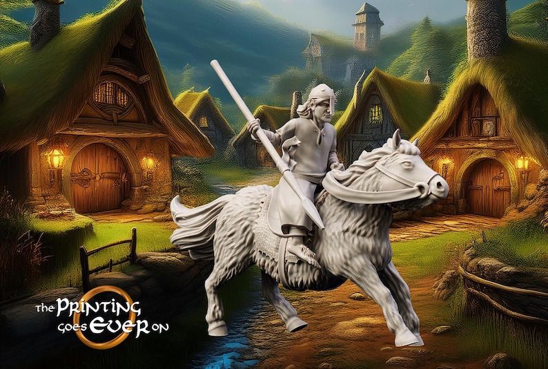Male, Female, Halfling, Ranger, Villagefolk, Hobbit, Archer, Spear ...