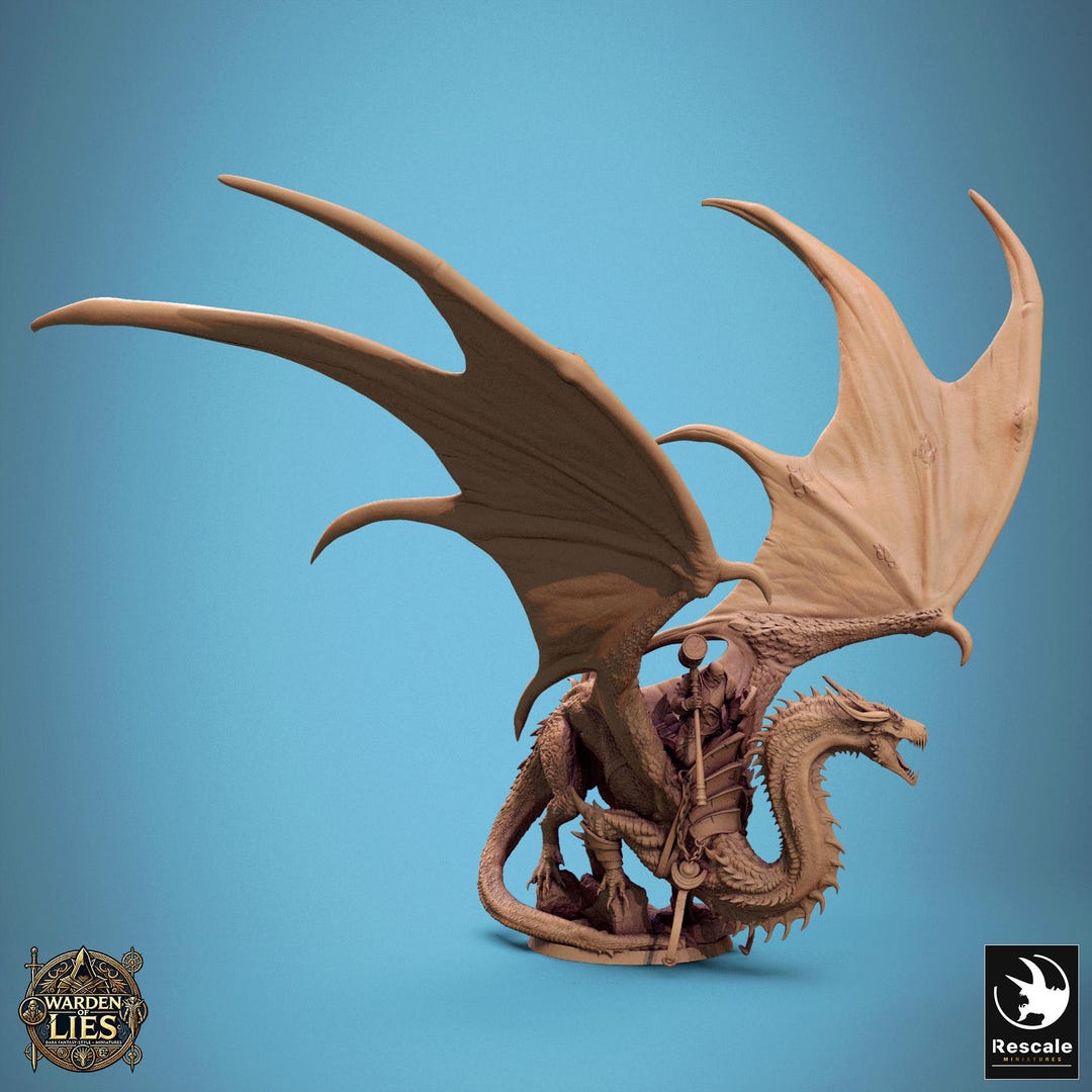 Thorn Dragon, Forest, Mounted, Saddled, Wild, Huge, Reptilian, Monster ...