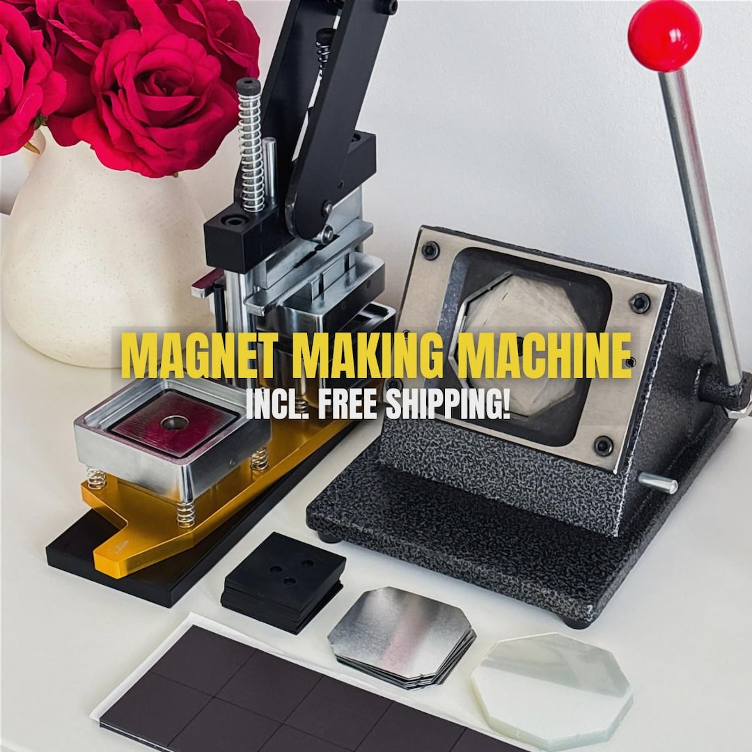 Magnet Maker Machine - Fridge-magnet Maker Kit | Magnet Machine With ...