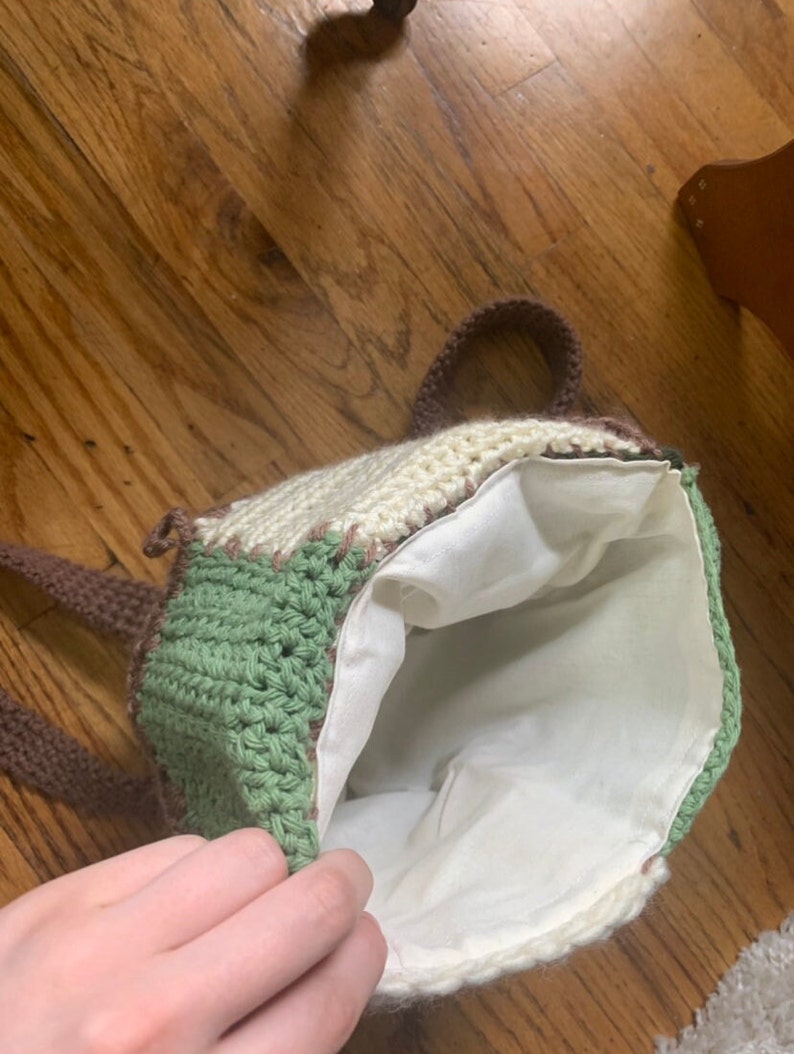 Forest Wanderer Crochet Mini Backpack - Etsy