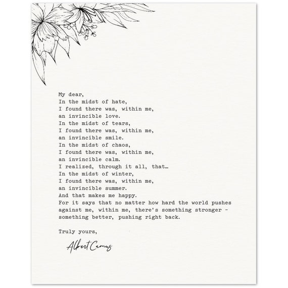 Albert Camus Quotes The Stranger