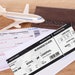 Editable Boarding Pass Ticket Template, Surprise Airline Gift, Delta ...