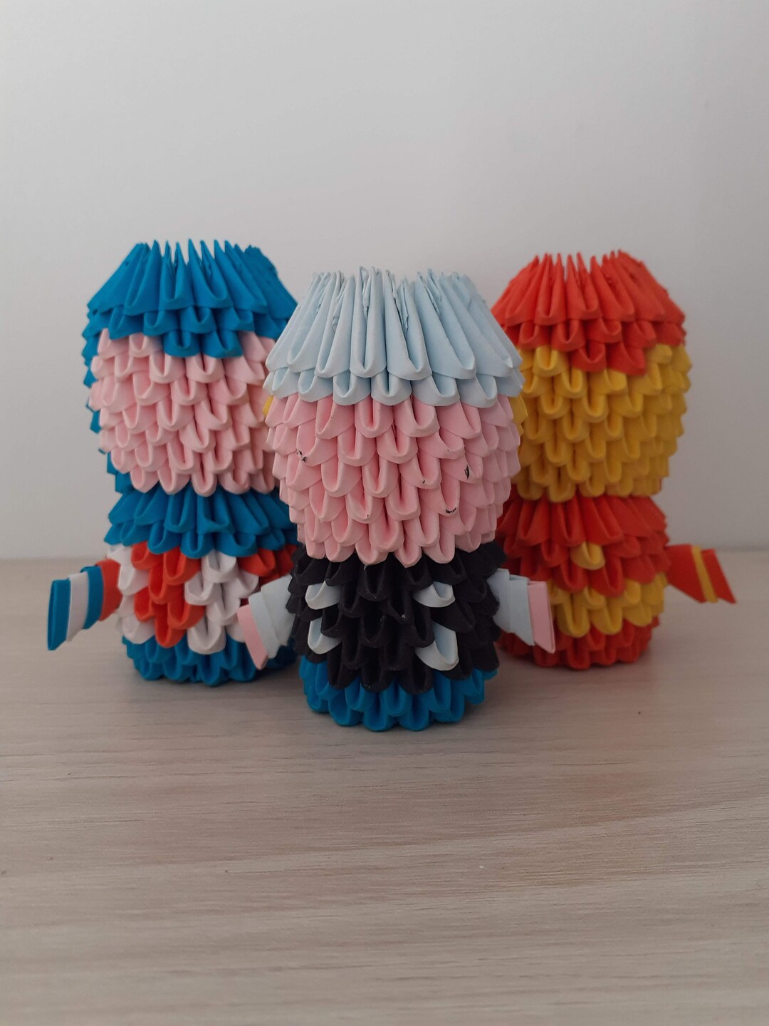 3D Origami Figures - Etsy