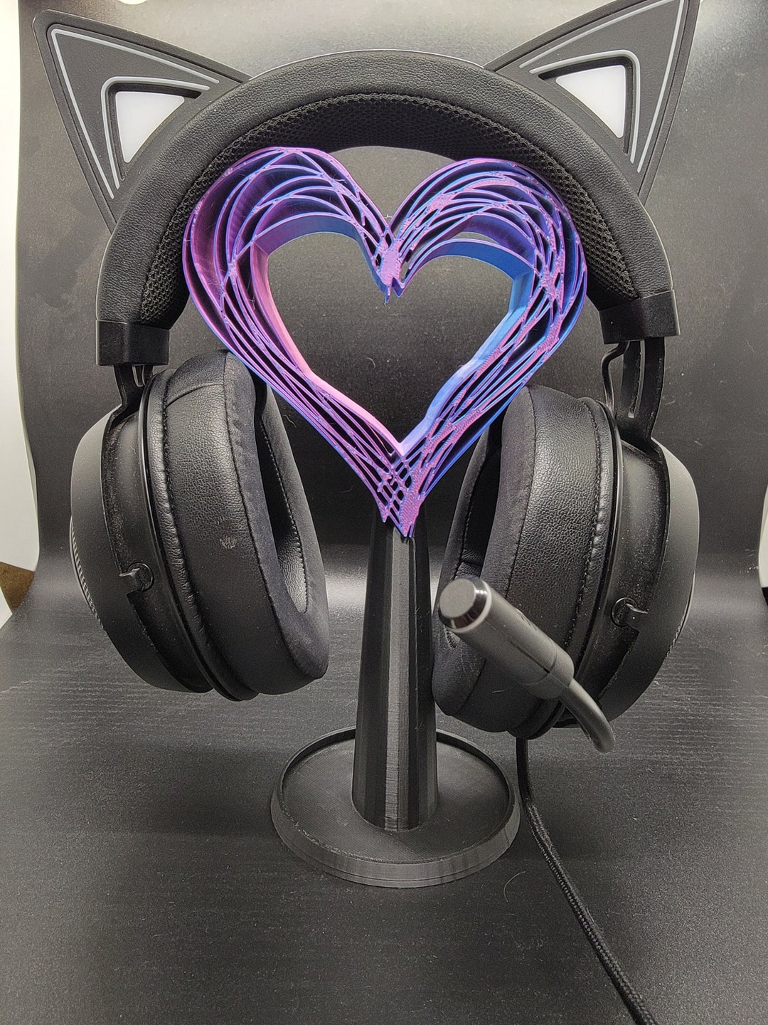 Heart Headset Stand - Etsy