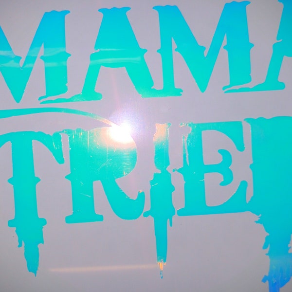 Vinyl Mama Tried Decal - Etsy