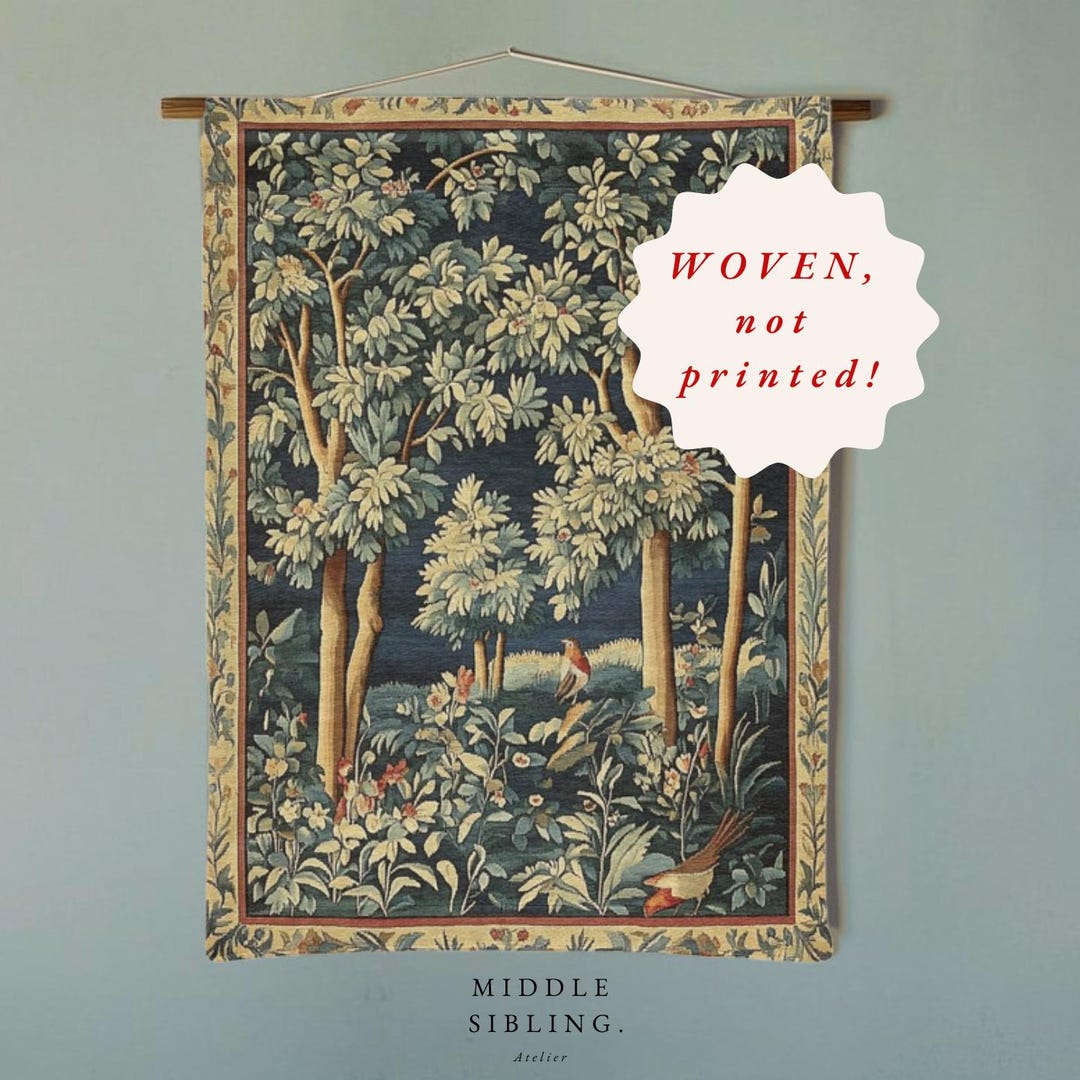 Antique Style Tapestry Art for Hallway Vintage Woven Wall Art European ...