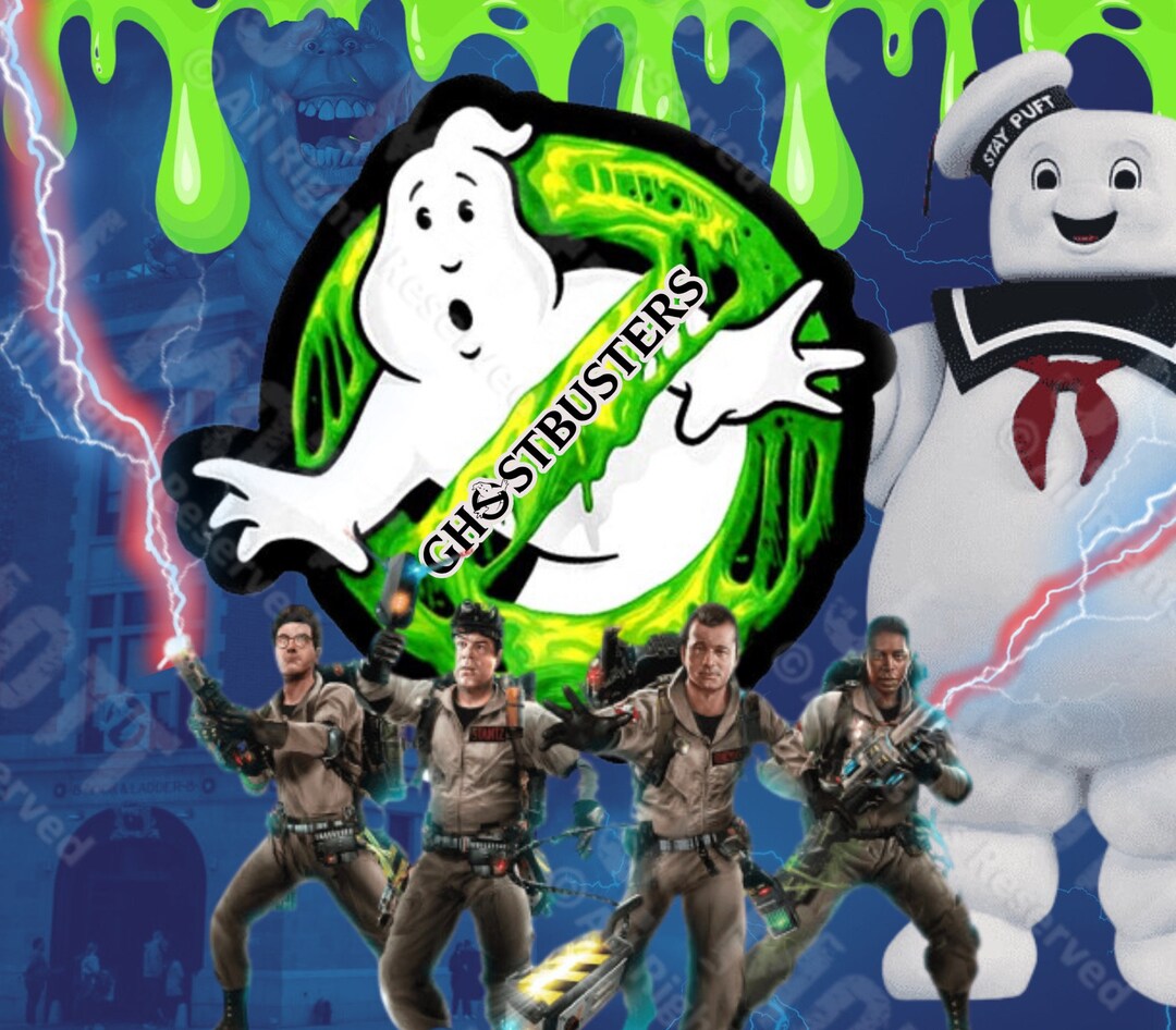 20 Oz Skinny Tumbler Ghostbusters Png Design Wrap - Etsy Canada