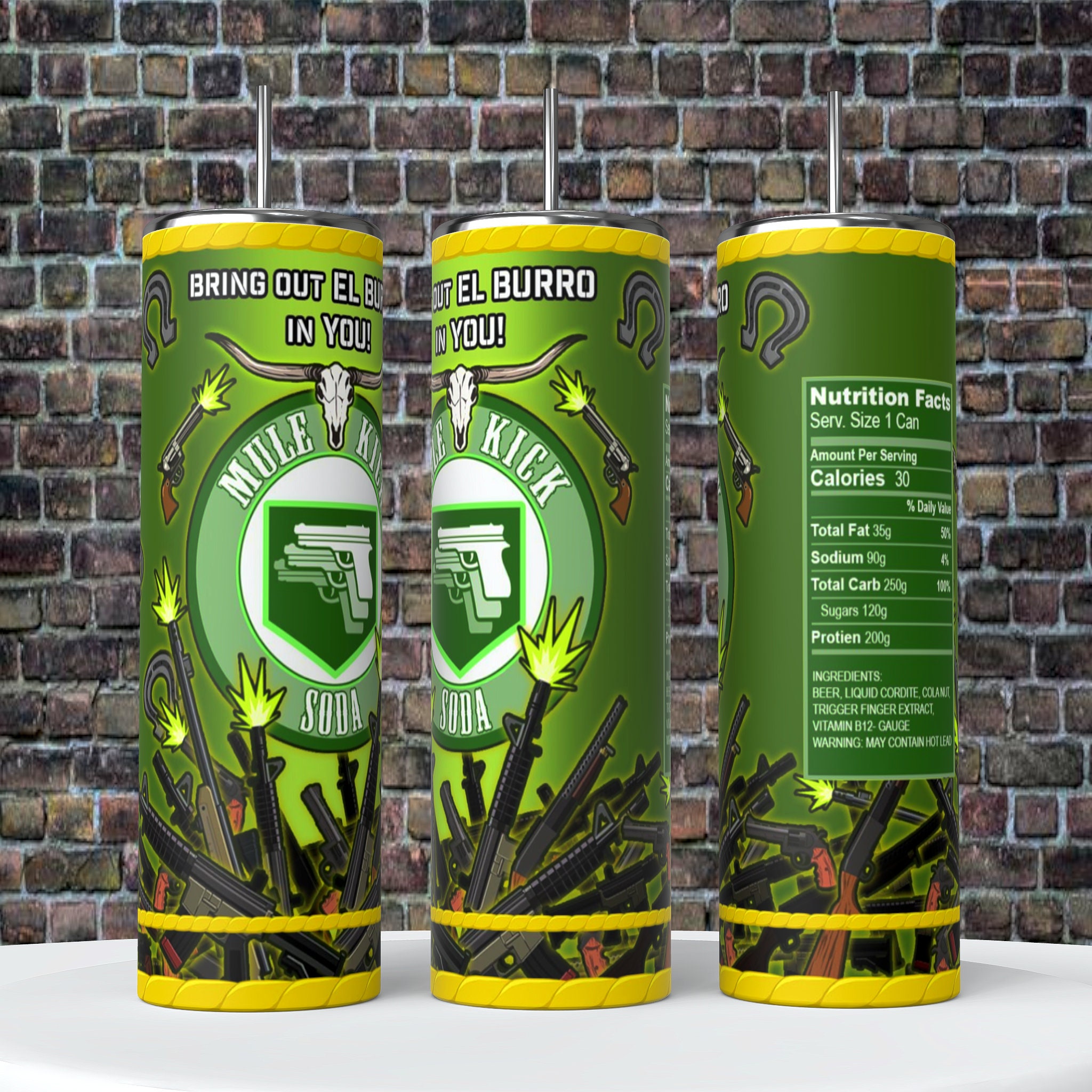 Cod Zombies Perk Mule Kick Soda 20oz Tumbler Wrap Sublimation - Etsy